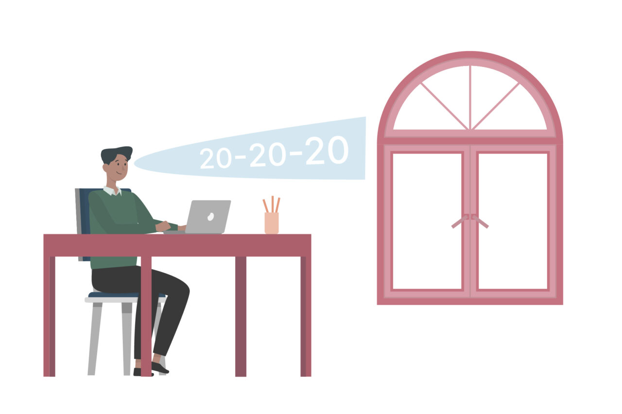 Gesunde Augen mit der 20-20-20-Regel - Smart-Study